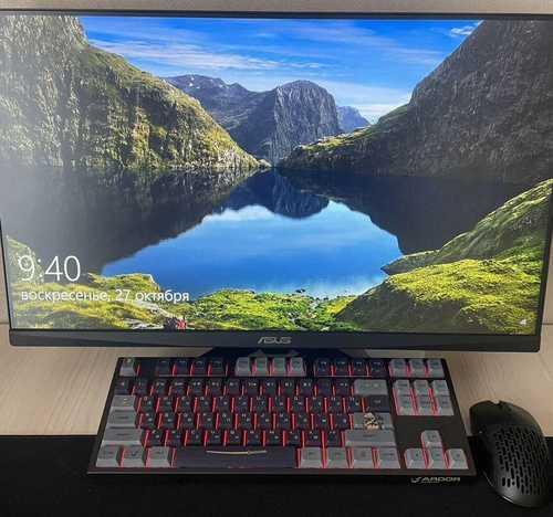 Монитор asus tuf gaming vg27aq1a 165 Гц