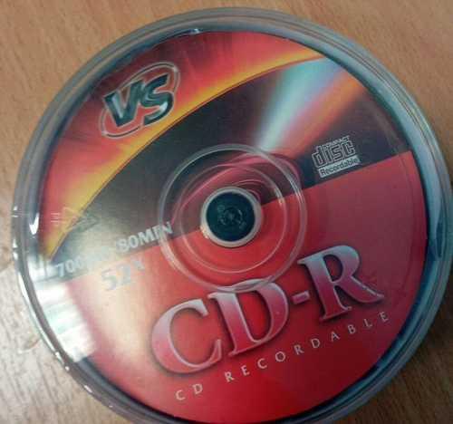 Диски CD-R 700Mb VS (болванки)