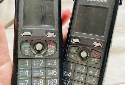 Телефон беспроводной две трубки Panasonic