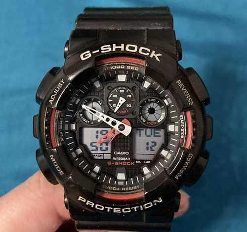 Наручные часы casio g shock ga 100