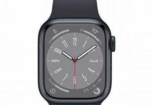 Apple Watch Series 8, 45 мм Midnight