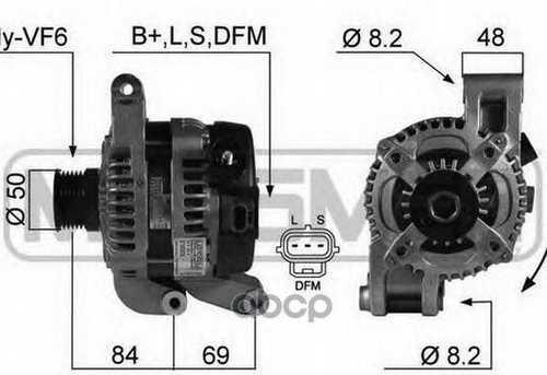 Генератор ford focus 04- 210328 Era