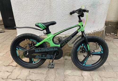 Детский велосипед 18" SX Bike "neon" (002420)