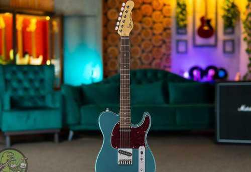 G&L Tribute asat Classic RW Emerald Blue Metallic