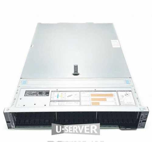 Сервер Dell R740 24*2.5 2*6148 64GB H740pm 2*750W EMC PowerEdge R740 24SFF 2U Б/У