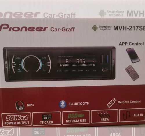 Автомагнитола pioneer с bluetooth