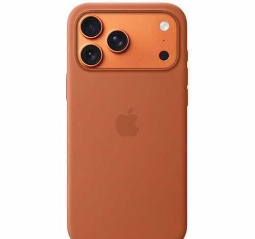 Чехол для iPhone 17 Pro Max Silicone Case с MagSafe Terra Cotta