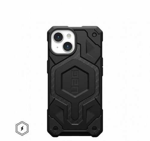 Чехол UAG Monarch Pro с MagSafe для iPhone 15 карб