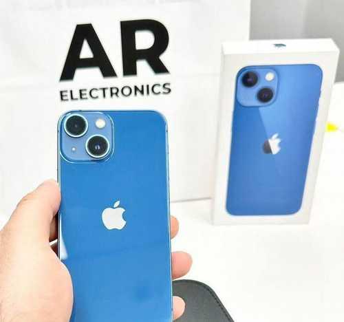 iPhone 13 Mini 256Gb Blue (80%,отличный,simesim)