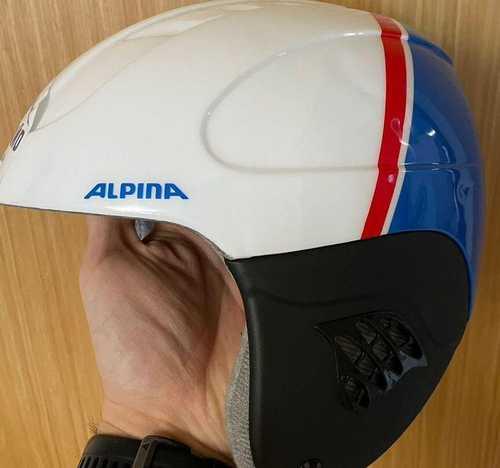 Шлем горнолыжный, детский Alpina