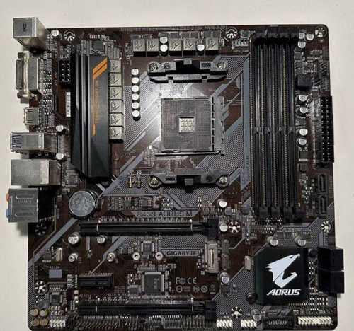 Материнская плата Gigabyte B450 aorus m