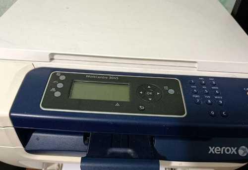 Мфу принтер на запчасти xerox work centre 3045