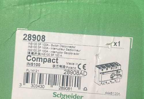 Контактор schneider electric INS 100 compact