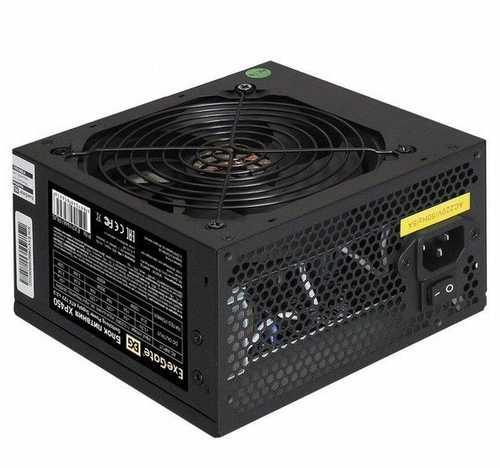 Exegate EX219461RUS-PC Блок питания 450W ExeGate XP450 (ATX, PC, 12cm fan, 24pin, 4pin, PCIe, 3xsata