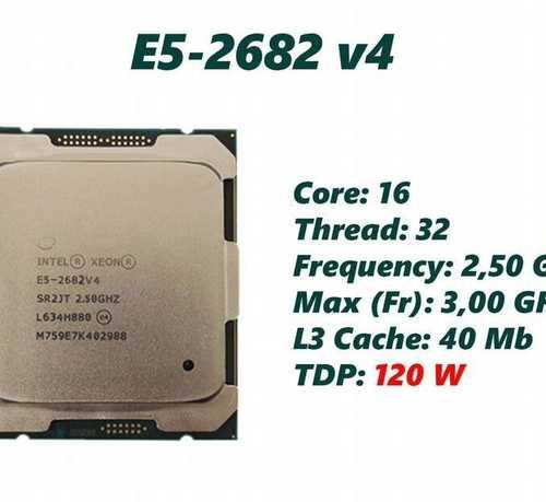 Процессор Xeon E5-2682 v4