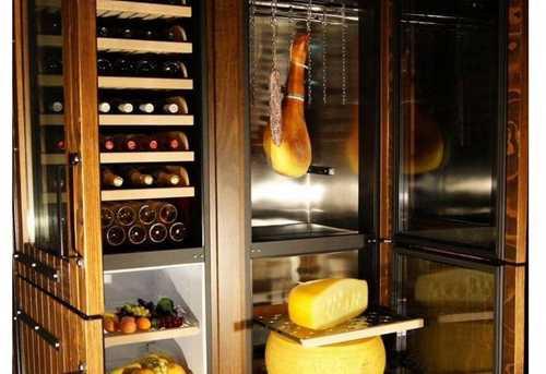 Холодильный шкаф для вина фруктов сыров и мяса IP