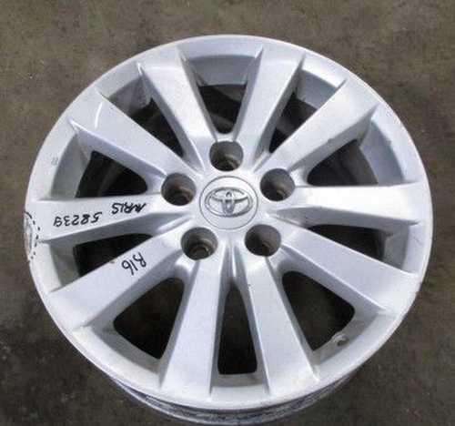 Диск колесный легкосплавный R16 Toyota Auris (E15) 2006-2012 (6,5J*5X114,3*ET45*60,1)