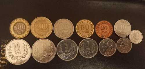 Набор монет Армения