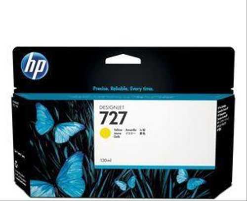 Картридж HP 727 Yellow B3P21A желтый