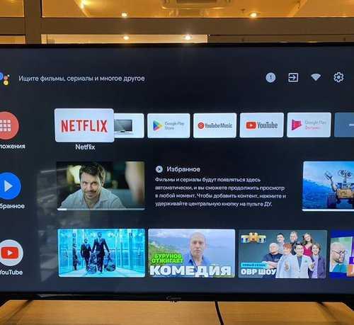 Телевизор 43" Candy Uno 43 UHD Android TV