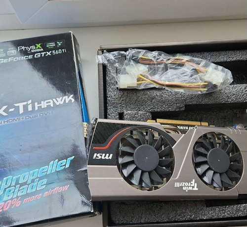 Видеокарта MSI N560GTX-Ti Twin Frozr II