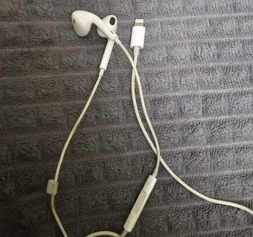 Наушники apple earpods lightning