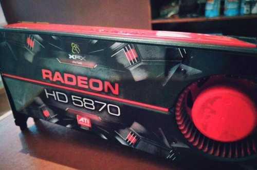 Видеокарта XFX ATI Radeon HD5870 1gb радеон хд5870