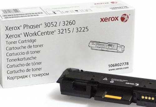 Xerox 106R02778 картридж черный (тех.упаковка)