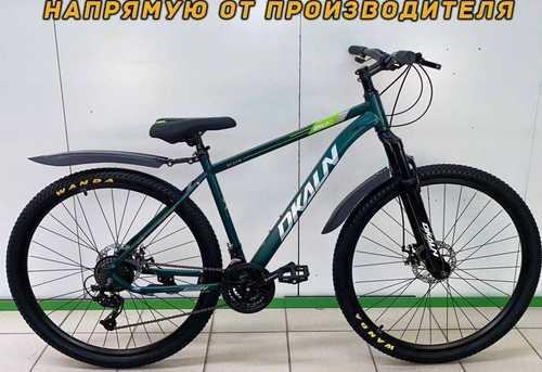 Велосипед горный новый зеленый