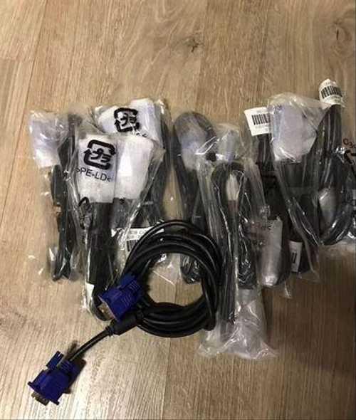 Кабель провод для монитора. VGA