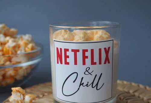 Свеча Netflix&chill ароматическая