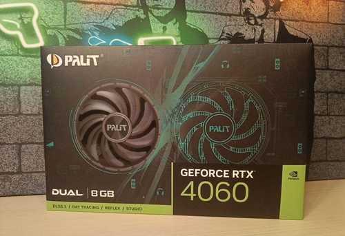 Новая Palit GeForce RTX 4060 Dual