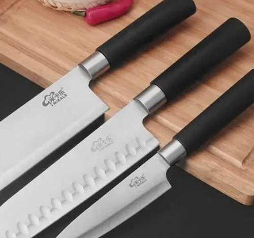 Ножи Япония OEM PRO Santoku/Yanagiba/Nakiri Evro