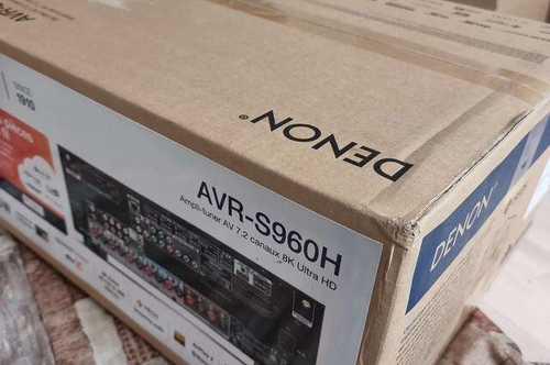 Ресивер 8K Denon AVR-S960 Новый.EAC
