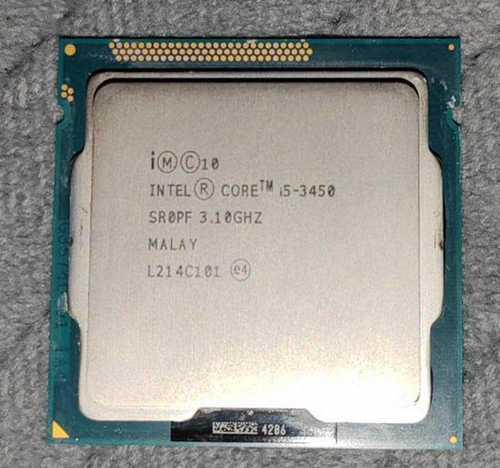 Процессор Intel core i5 3450