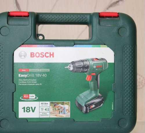 Кейс для шуруповерта bosch EasyDrill 18V-40