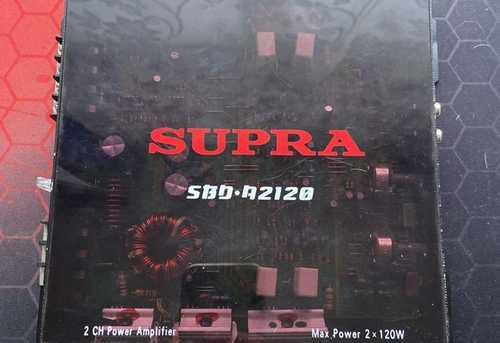 Усилитель 2х канальный supra sbd a2120