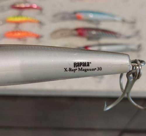 Воблеры Rapala X-rap magnum, Halco 150 и др