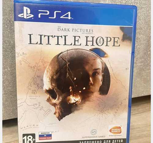 Диск Dark pictures little hope для ps4/ps5