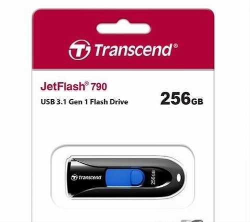 Флешка 256Gb USB 3.1 Transcend JetFlash 790