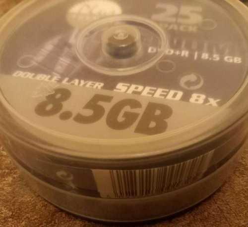 Болванка DVD r 8,5 GB