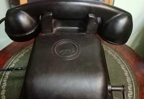 Старый телефон карболитовый