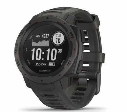 Часы Garmin Instinct Rugged Graphite