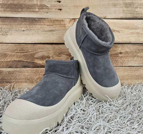 Угги UGG Men Ultra Mini Hybrid Grey оригинал