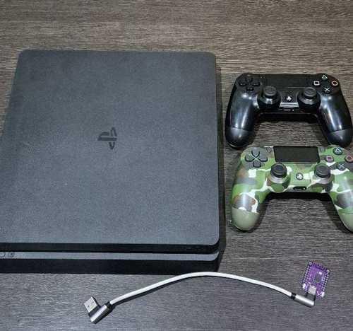 Sony playstation 4 slim 1tb прошитая 9.00