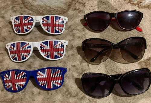 Разные солнцезащитные очки, мужские и женские
