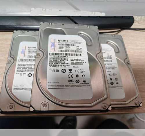 Жесткий диск IBM 1TB HS 7.2K 6G NL SAS 42D0778