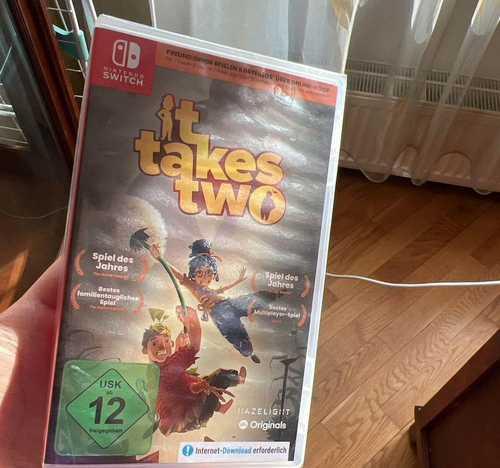 It takes two nintendo switch