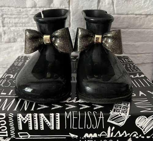 Сапоги резиновые mini melissa 27