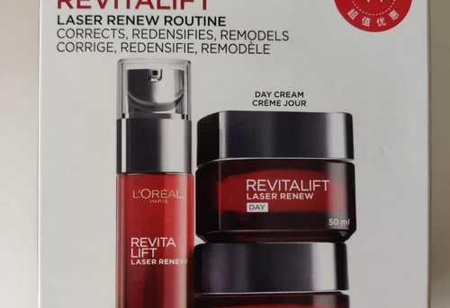Набор Крем для лица сыворотка L'Oreal Revitalift